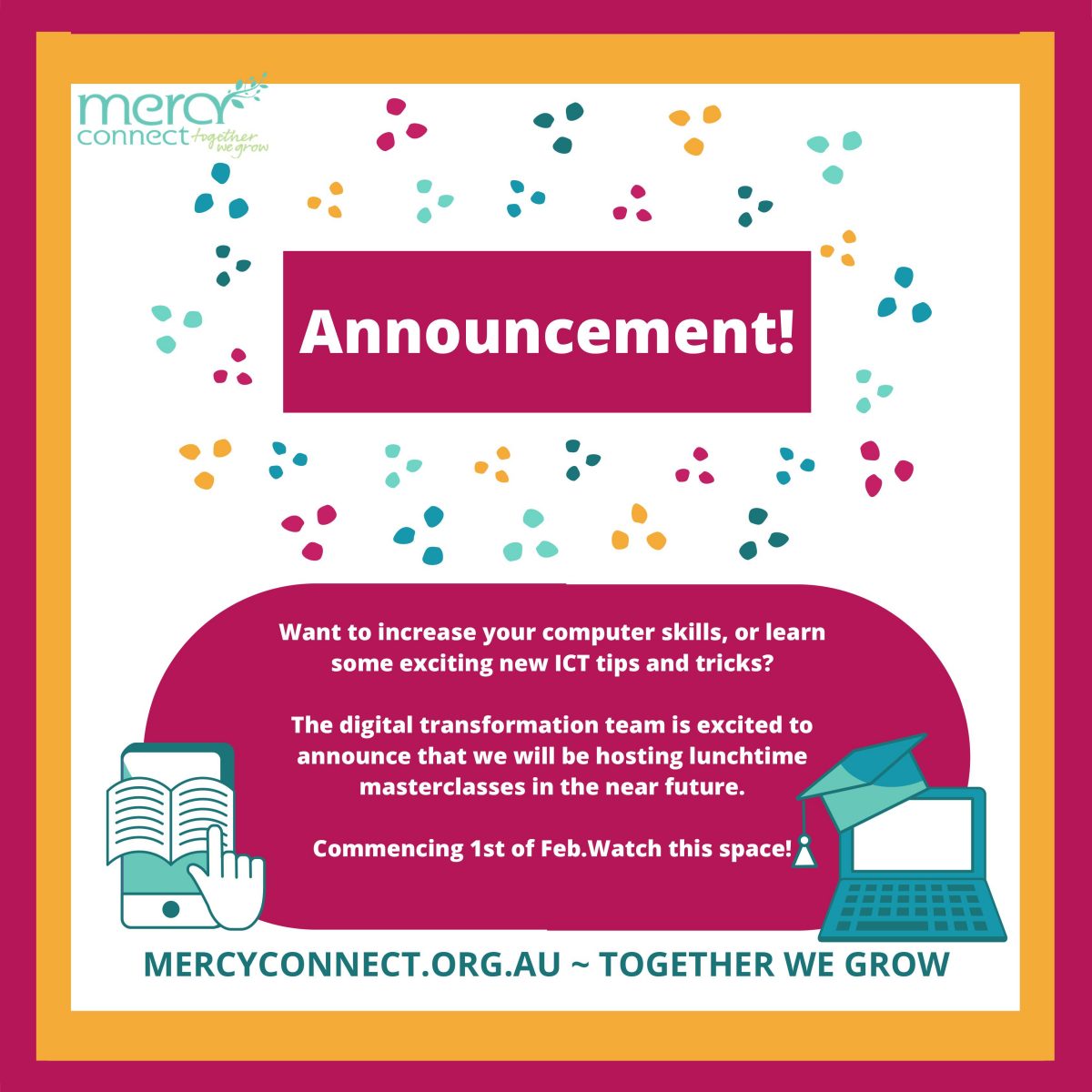 Digital Transformation Hub January 2021 - Mercy Connect